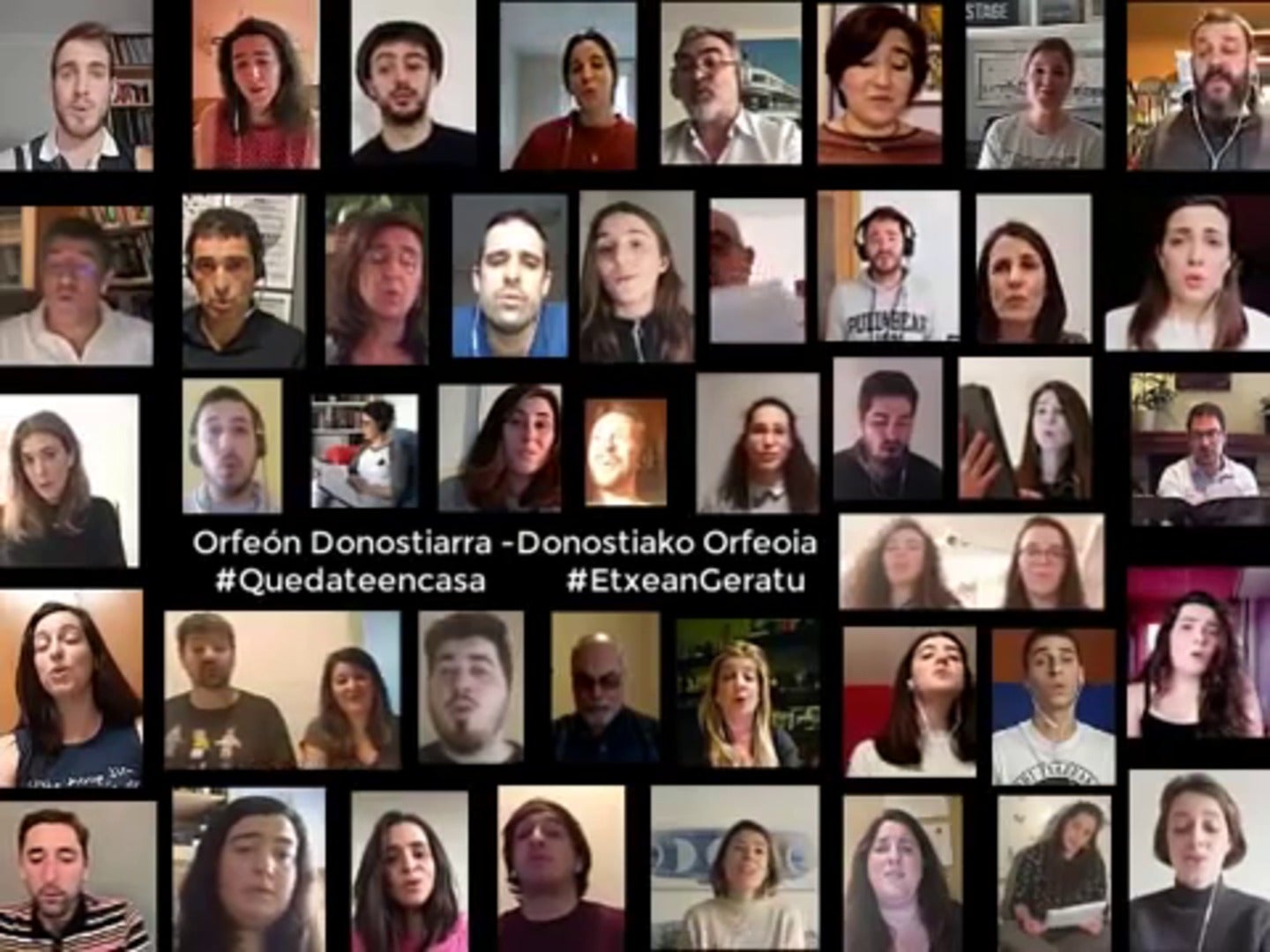 El Orfeón Donostiarra canta el 'Hallelujah' | El Correo