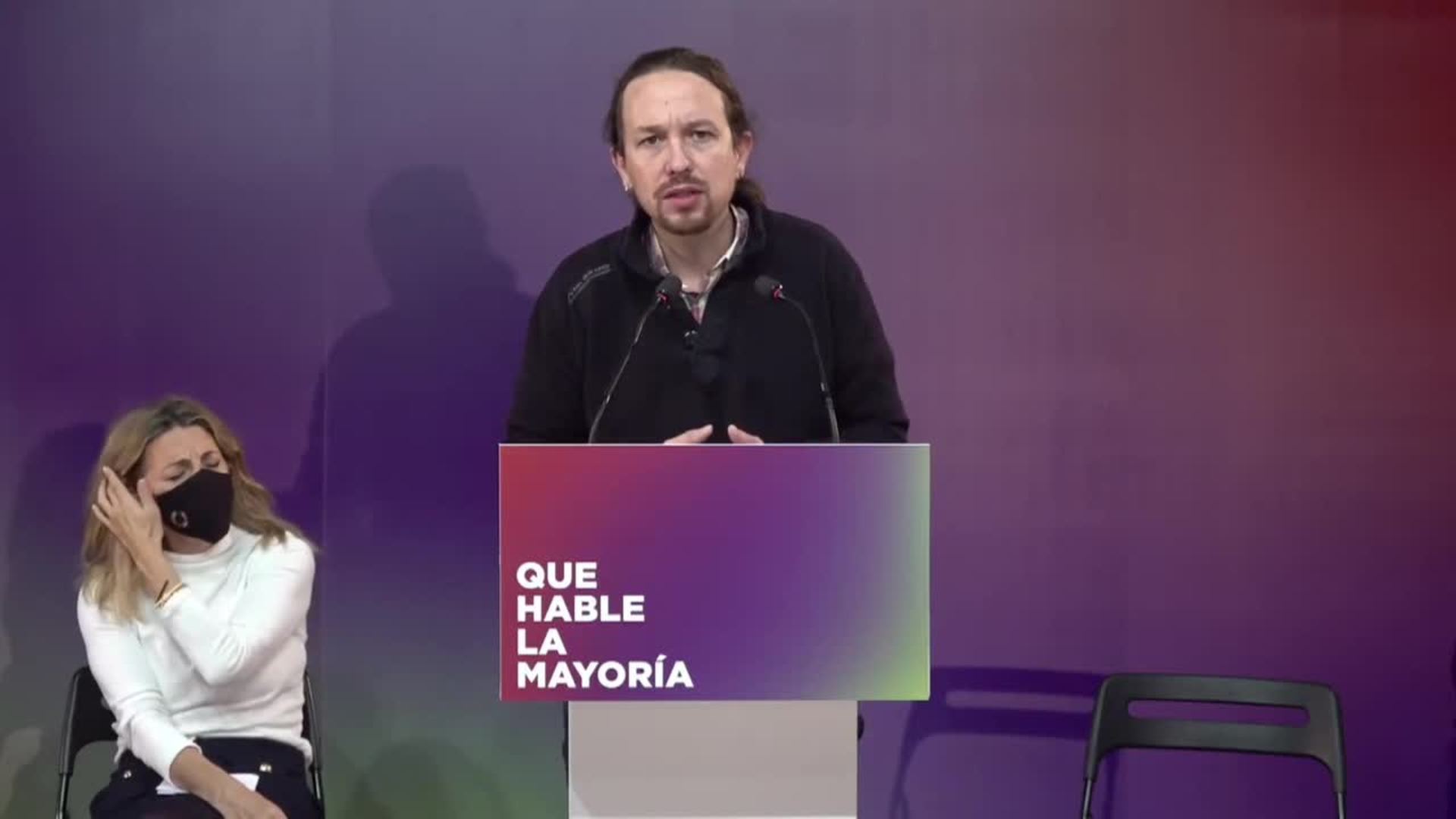Iglesias achaca el éxito de la derecha "a la ficción de que son mayoría ...